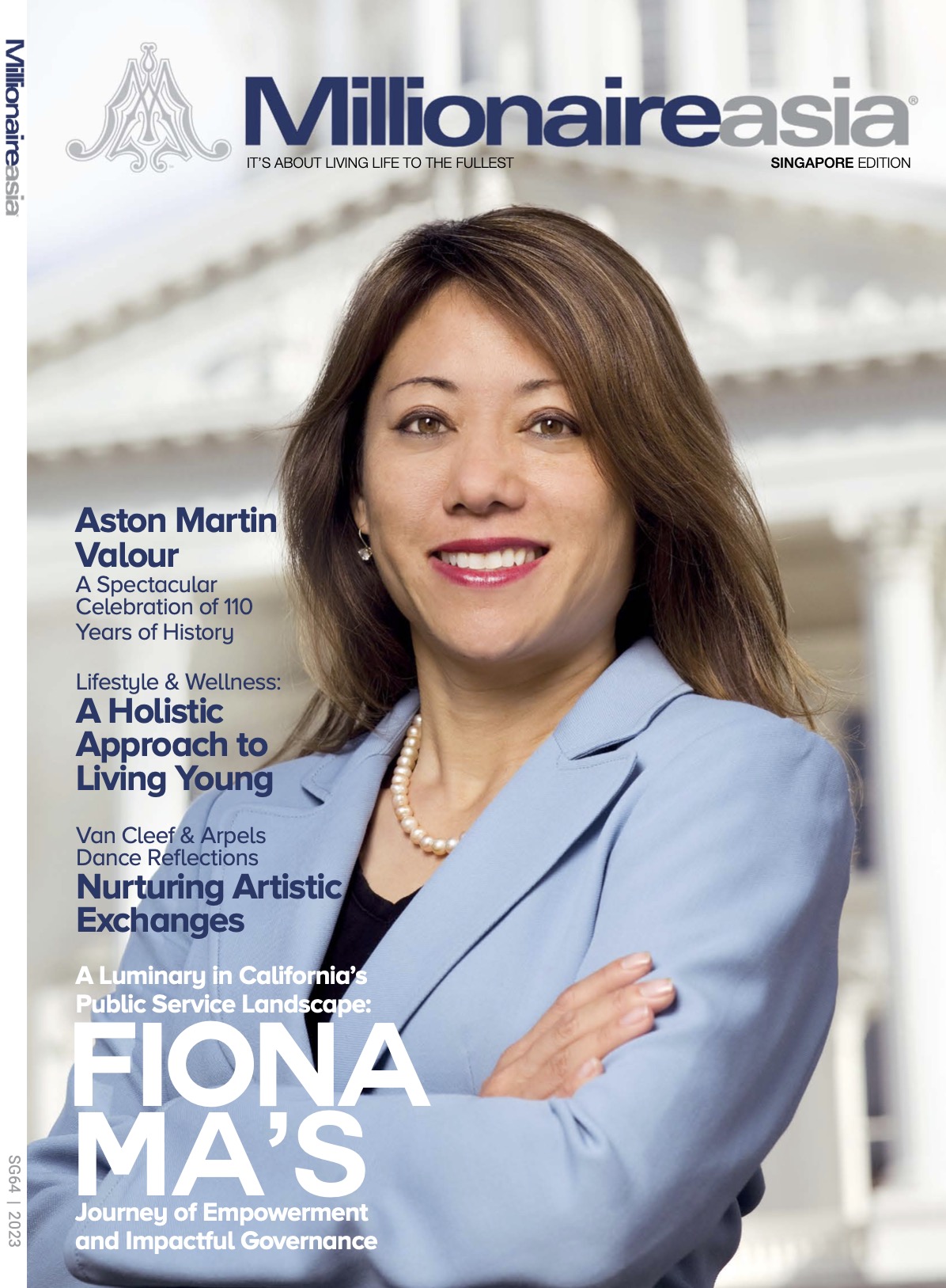 Ms. Fiona Ma’s Feature in Millionaireasia Magazine - Millionaireasia